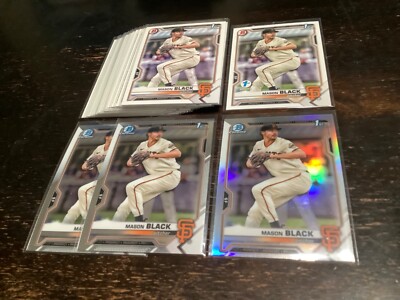 Mason Black rc 20 card mixed lot 🔥🔥🔥w 1st rookies + chromes + refractor ...