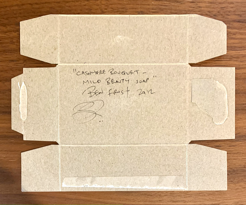 Ben Frost Original Packaging 'Cashmere Bouquet - Mild Beauty Soap' *1/1 ...