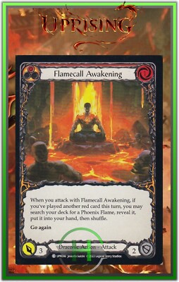 Flamecall Awakening Red - FAB:Uprising - UPR096 - Carte Officielle ...