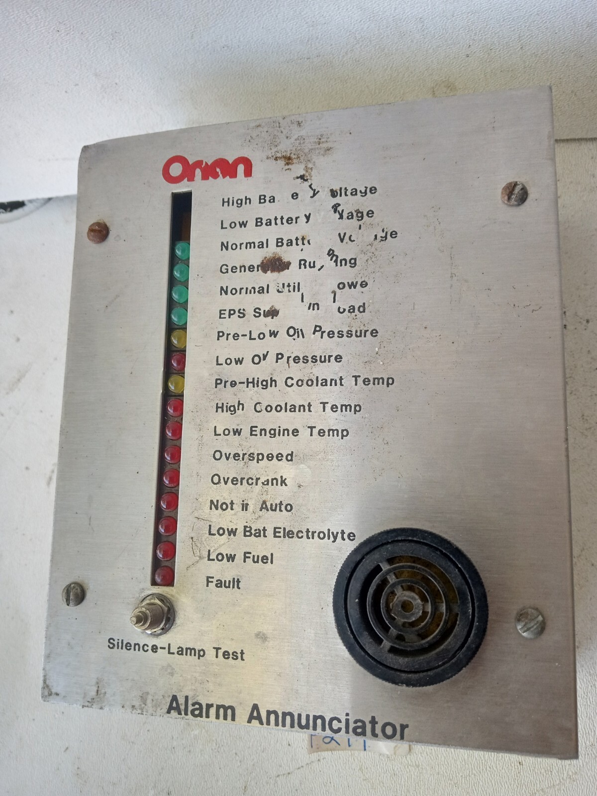ONAN ALARM ANNUNCIATOR 300-2752 | eBay
