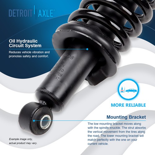 Pair Front Struts w/ Coil Springs for Nissan Pathfinder Xterra Suzuki ...