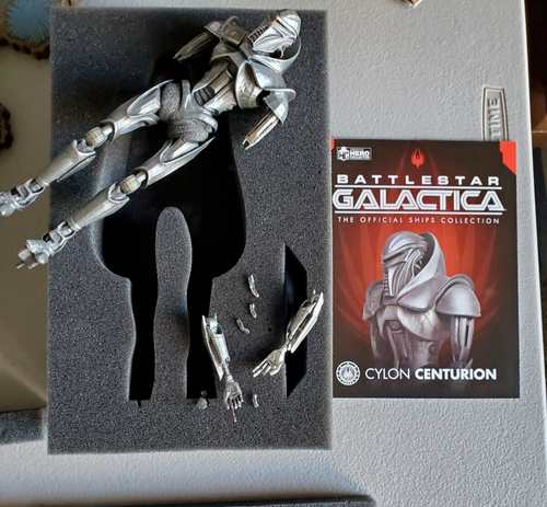 Battlestar Galactica Modern Centurion by Eaglemoss -- rough shape --see ...