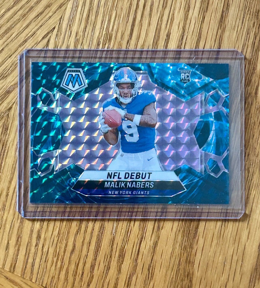 2024 Panini Mosaic - NFL Debut Genesis Mosaic Prizm #284 Malik Nabers ...