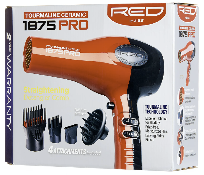 Hair Blow Dryer With Comb Attachment Professional No Frizz Ion Control ...