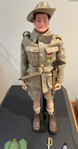 Gi Joe Hasbro 1966 SOTW Australian Jungle Fighter Complete and Original ...