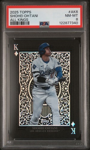 2025 Topps Series 2 Shohei Ohtani All Kings SSP Los Angeles Dodgers PSA ...