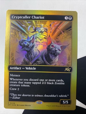 Cryptcaller Chariot (First-Place Foil) Aetherdrift Foil | eBay