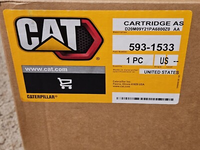CATERPILLAR 593-1533 Cartridge Filter - New In Factory Sealed Packaging ...