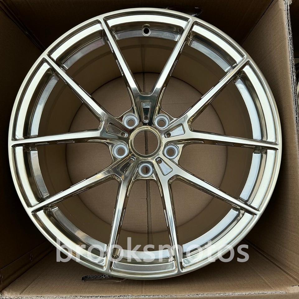 20" FORGED FROZEN GOLD WHEELS RIMS FOR 2019+BMW X3M F97 X4M F98 20X9 ...