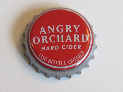 BEER Bottle Crown Cap ~ Boston Beer Co ANGRY ORCHARD Cider Co ...