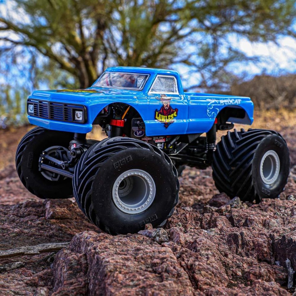 Redcat MT-18 4X4 1/18 Scale Brushed Electric RC Monster Truck Lawless ...