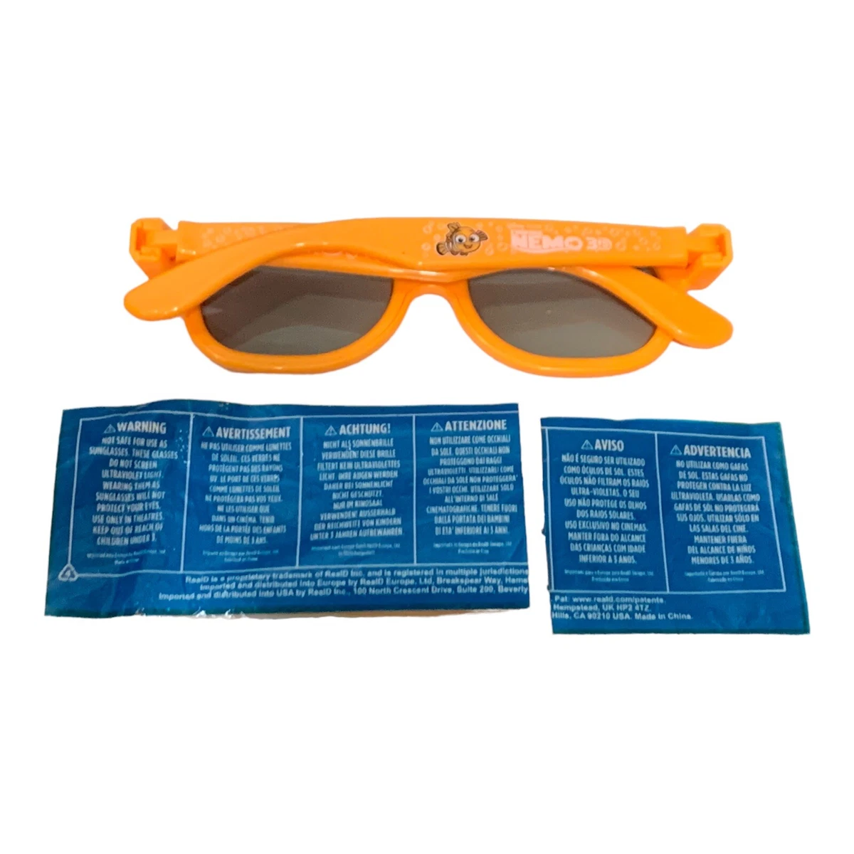 Finding Nemo 3d Glasses