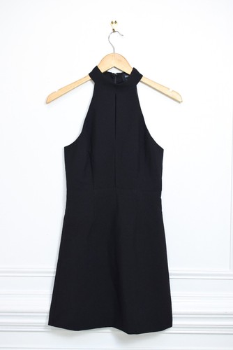 Revolve Bardot Size XS Halter High Neck Plunge Cut-Out A-Line Dress ...