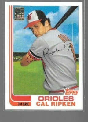 2001 Topps Reprint 1982 Topps Traded Cal Ripken Jr. #35 Orioles | eBay