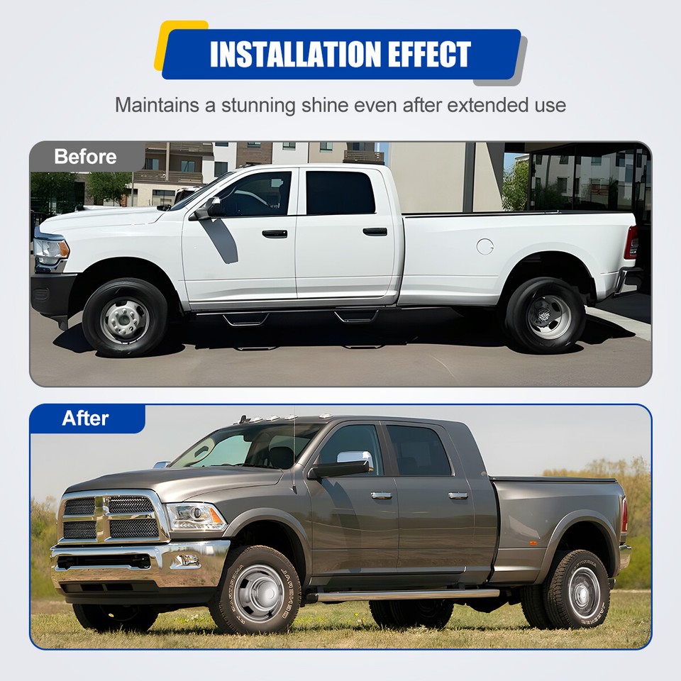 4pcs for 2003-2018 Dodge Ram 3500 17" Dually Wheel Simulators Dual ...