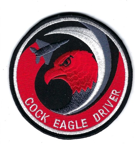 PATCH USAF 67th FIGHTER SQ COCK EAGLE DRIVER KADENA AB FS-24 | eBay UK