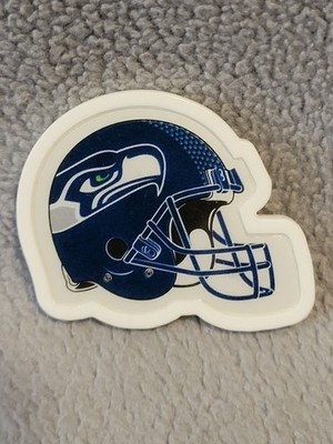 2014 Seattle Seahawks Topps NFL Football Helmet Fridge Magnets Set (2 ...