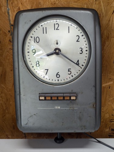 RARE Vintage 1957 IBM Time Circuit Control Clock | eBay