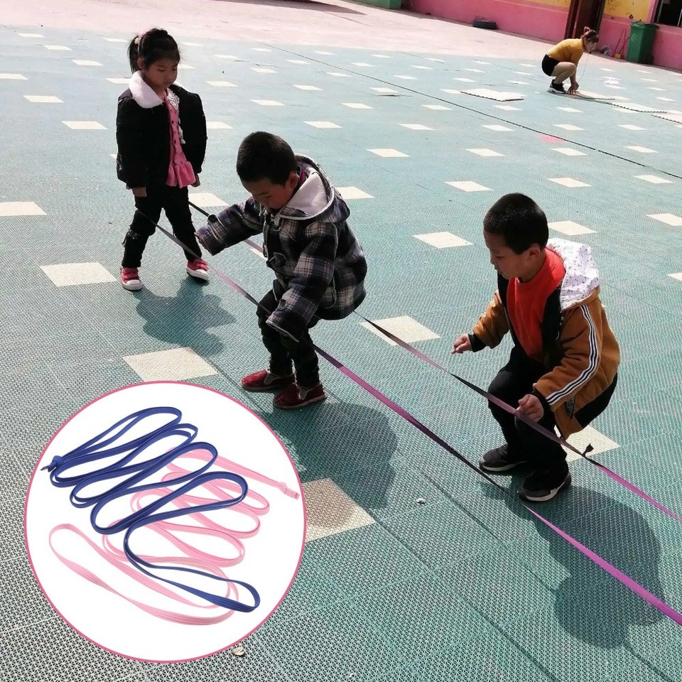2 Pcs Elastic Jump Rope Kids Jumping Band Child Fitness Skipping | eBay UK