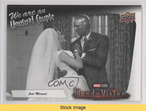 2022 Marvel Studios' WandaVision Wanda Maximoff Vision Just Married ...