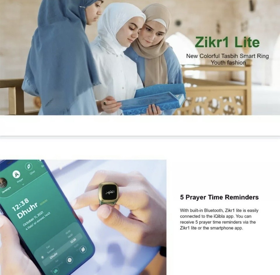 Smart Zikr Ring A Perfect High Quality Product To Remind You Zikr ...