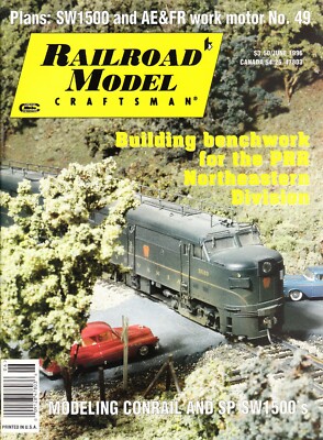 RMC 6/96 CONRAIL SP SW1500, AE&FR WORK MOTOR, "URBAN ORE" EMAX CARS ...