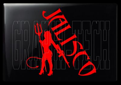 JALISCO DIABLA STICKER CALCOMANIA DECAL DE VINILO ROJO 8" | eBay