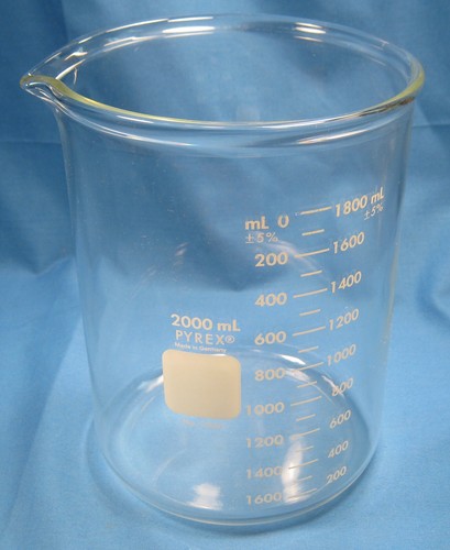PYREX 2000 ML BEAKER MADE IN GERMANY NEW OLD STOCK FREE SHIPPING | eBay