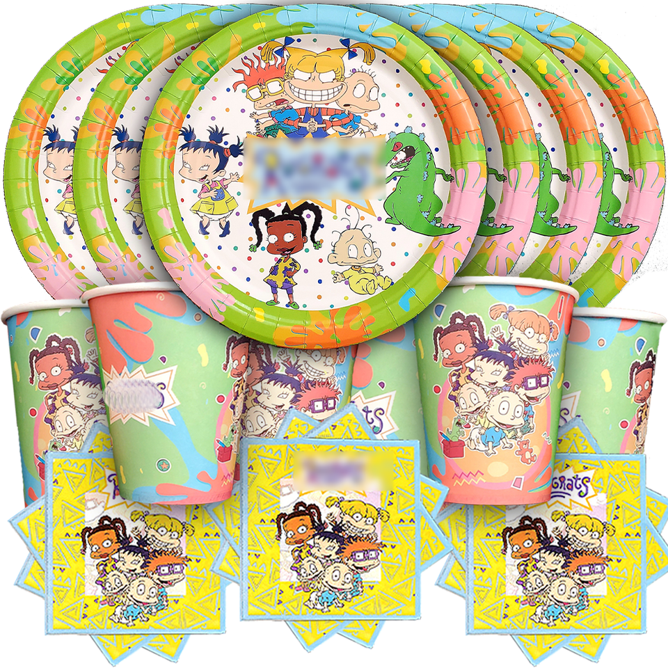RUGRATS plate birthday party supplies favor centerpiece decoration ...