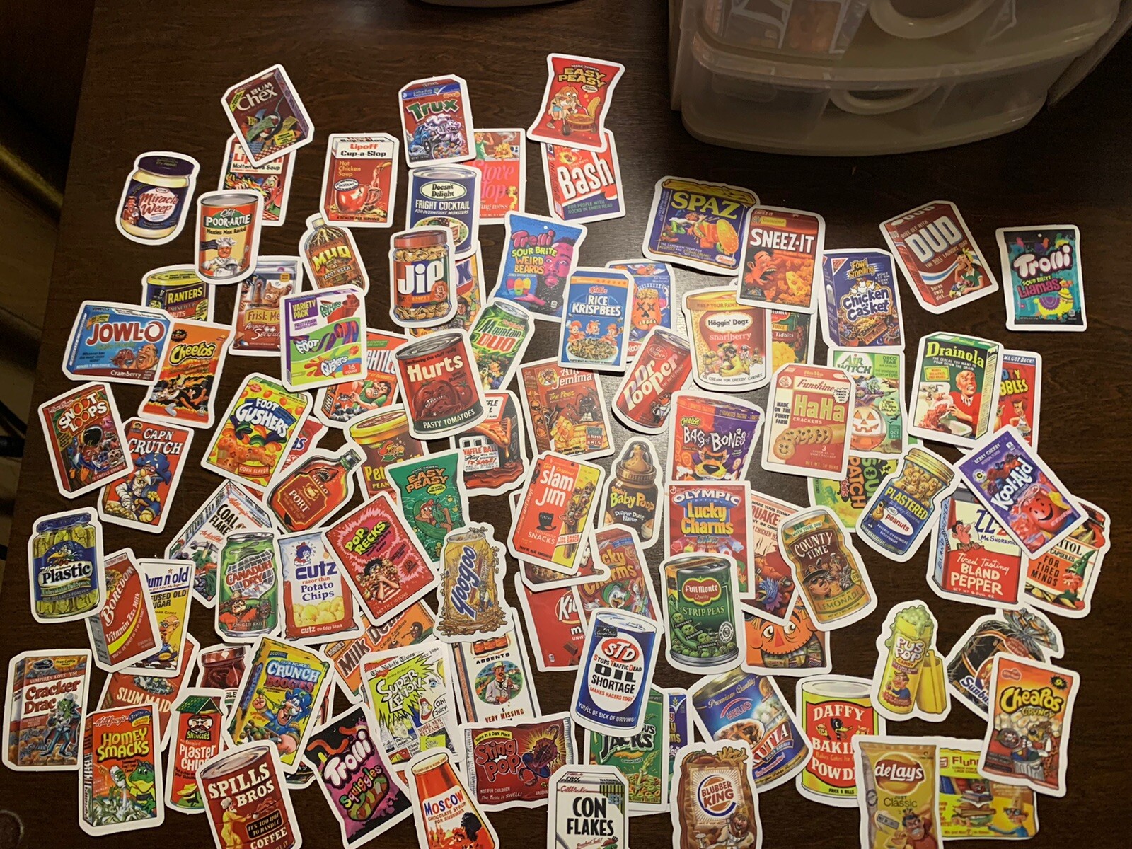 10 Random Funny Parody Product Stickers For Skateboards Laptops And ...