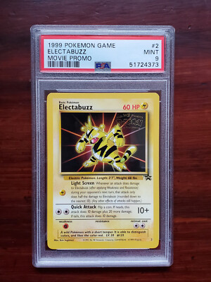 Pokemon First Movie Stamp Electabuzz 2 - Rare Card - Movie Promo - PSA ...