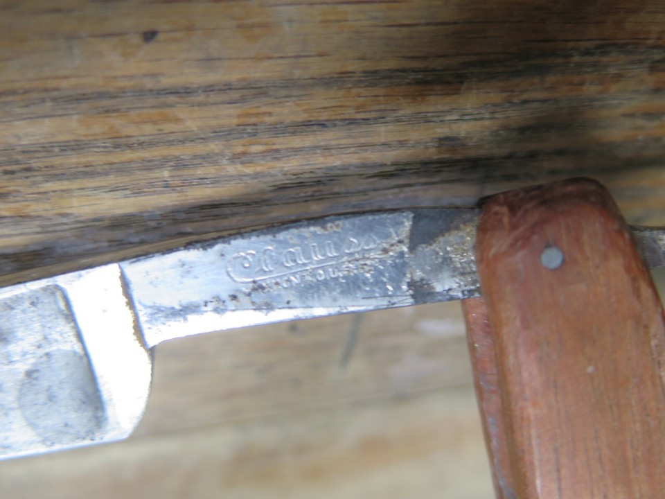 Vintage Clauss Straight Razor - As is Condition | eBay