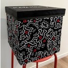 Keith Haring Storage Box Set of 3 100% Polyester Material Size approx ...