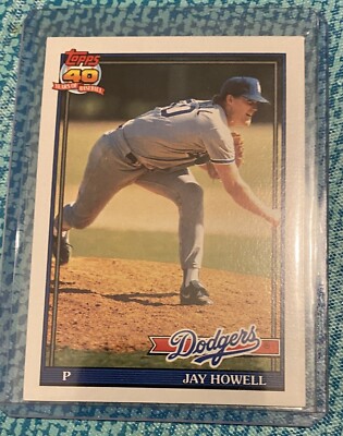 1991 Topps #770 Jay Howell | eBay