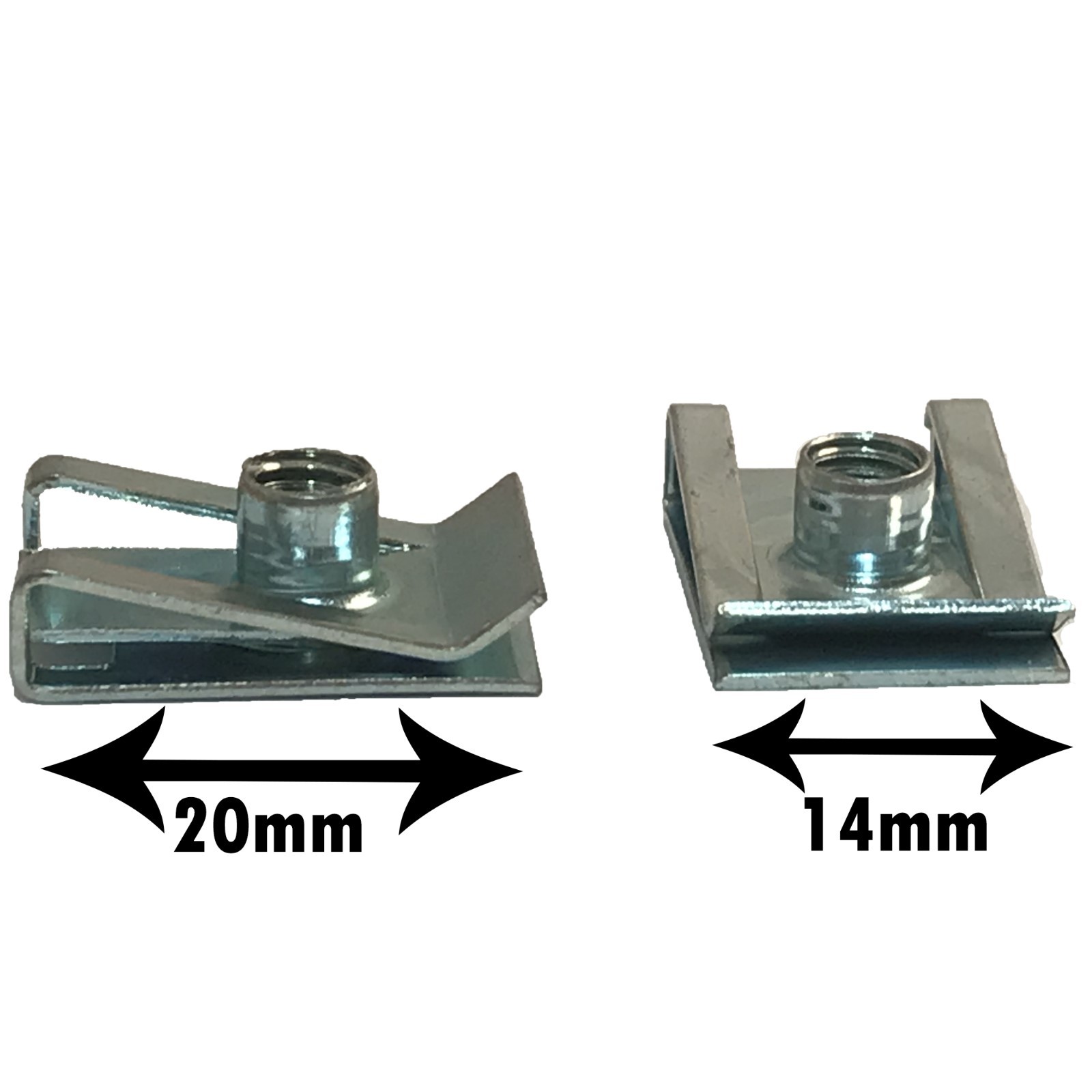 M4 M5 M6 M8 Spire Clips Cal Chimney Lug Nuts Fixings Threaded Panel ...