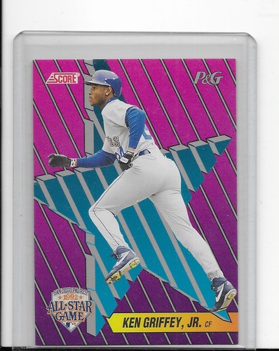 Ken Griffey Jr. 1992 Score P&G All-Star Game 7/18 Insert Card HOF ...