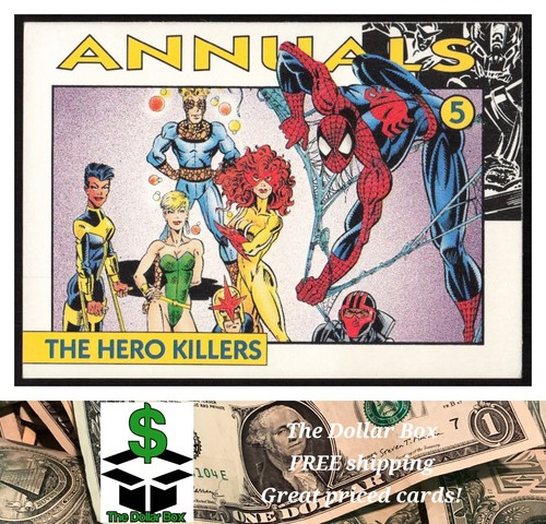 1992 Marvel Comics Annuals #5 The Hero Killers - | eBay