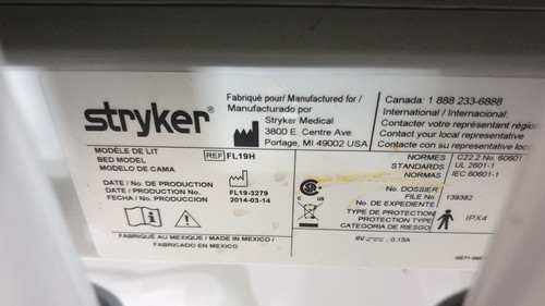 Stryker Cub FL19H FL19-3279 Pediatric Crib | MFG 2014 | eBay