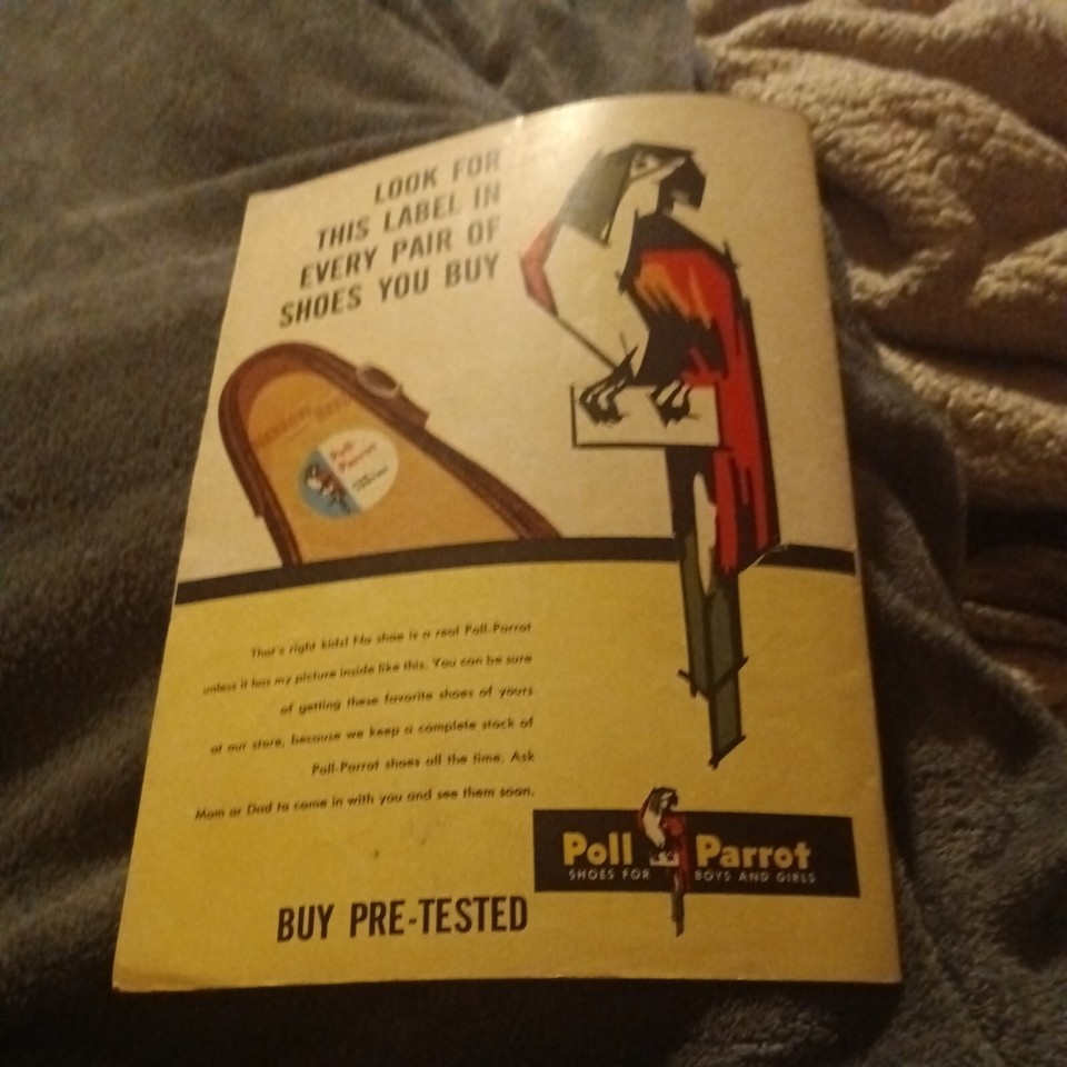 POLL PARROT comics #2 SHOE RETAILER DEALER COMIC BOOK 1959 GIVEAWAY ...