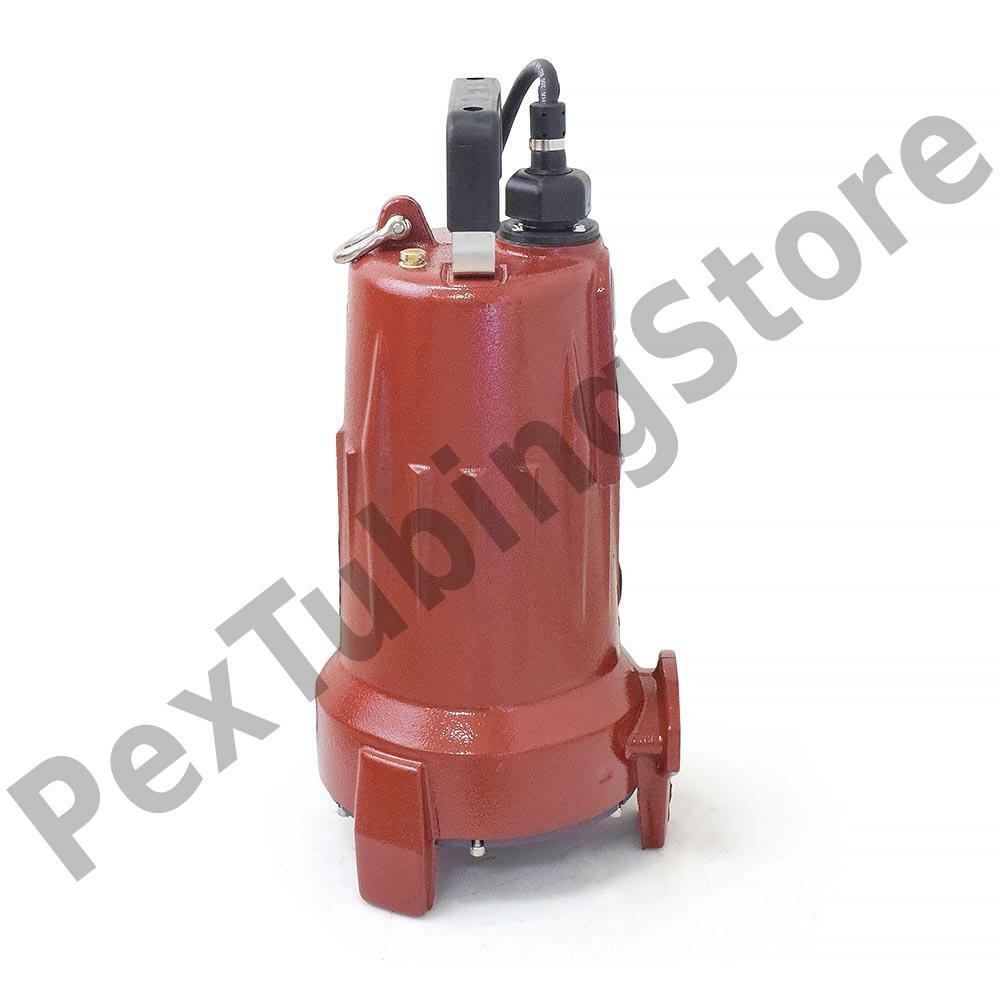 Automatic Omnivore Grinder Pump w/ Float Switch, 25' cord, 2 HP, 208 ...