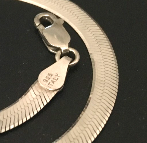 Vintage Bracelet MARKED RL ITALY 925 STERLING SILVER Chain Jewelry lot ...