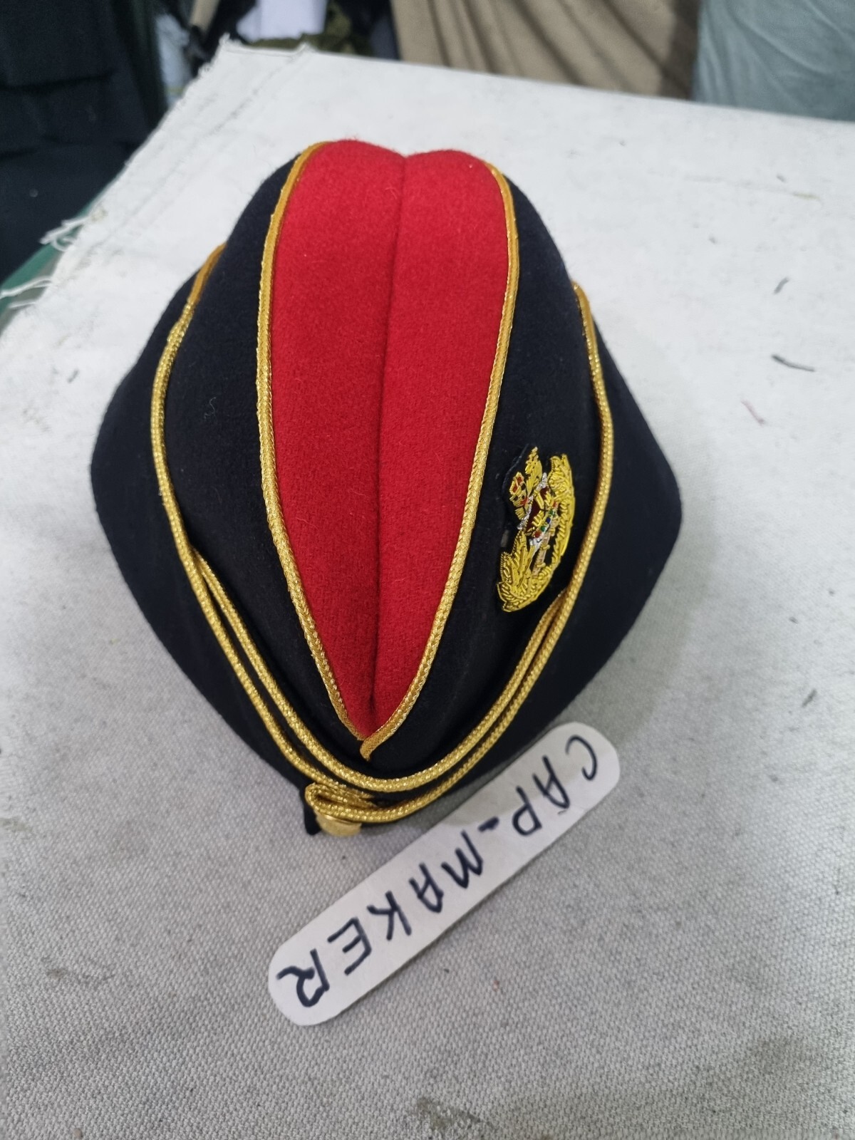 BRITISH GENERAL FIELD OFFR'S OVERSEA HAT (SIDE CAP) | eBay