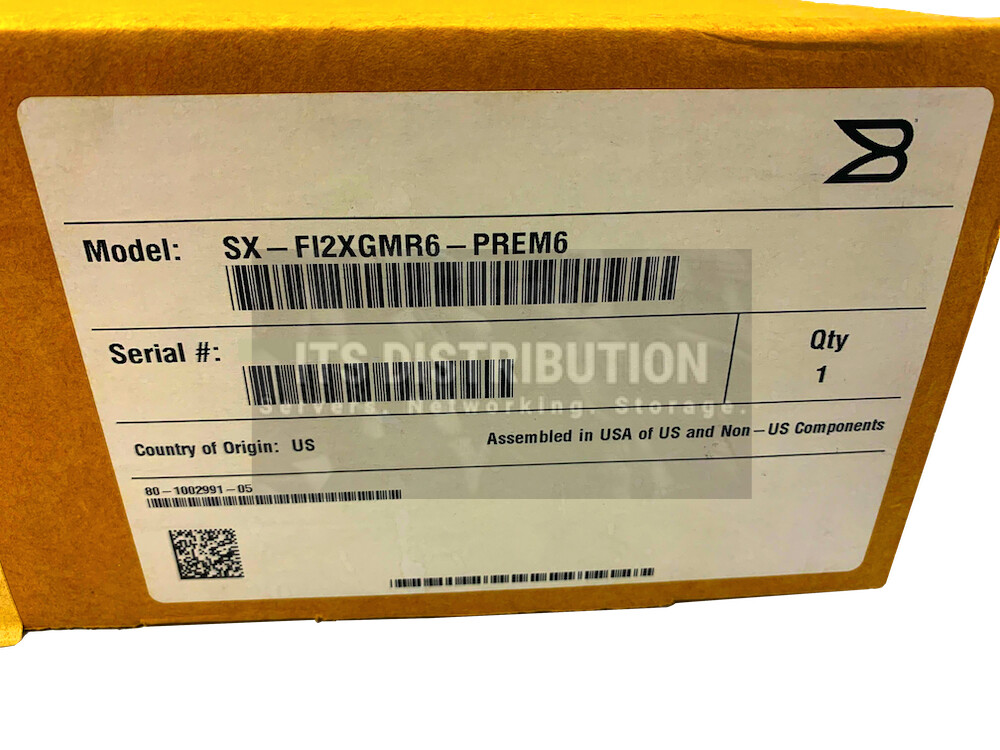 Brocade FastIron SuperX (SX-FI2XGMR6-PREM6) 2-Ports Plug-in module ...