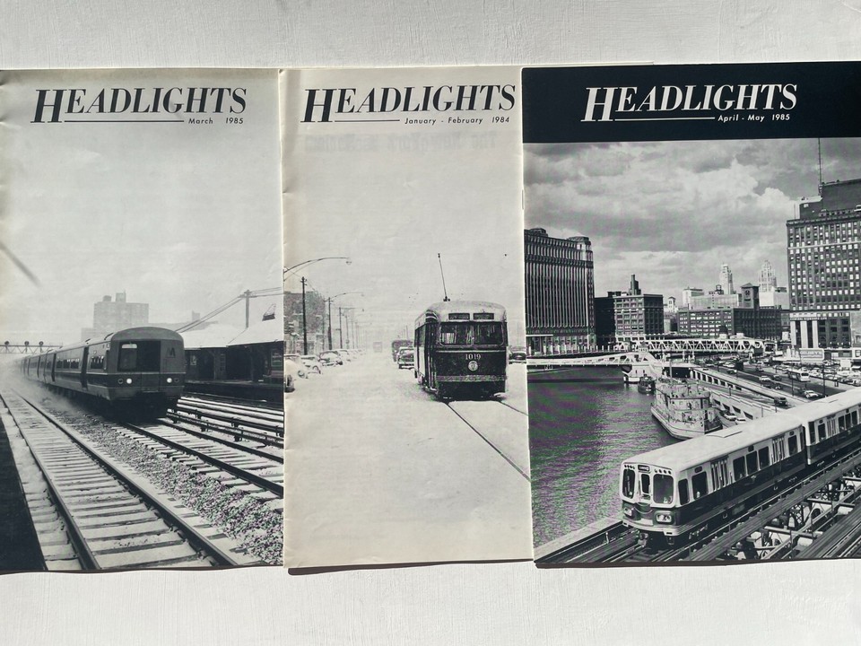 50 Headlights Magazines About Trolley and Transit Systems- Tons of ...