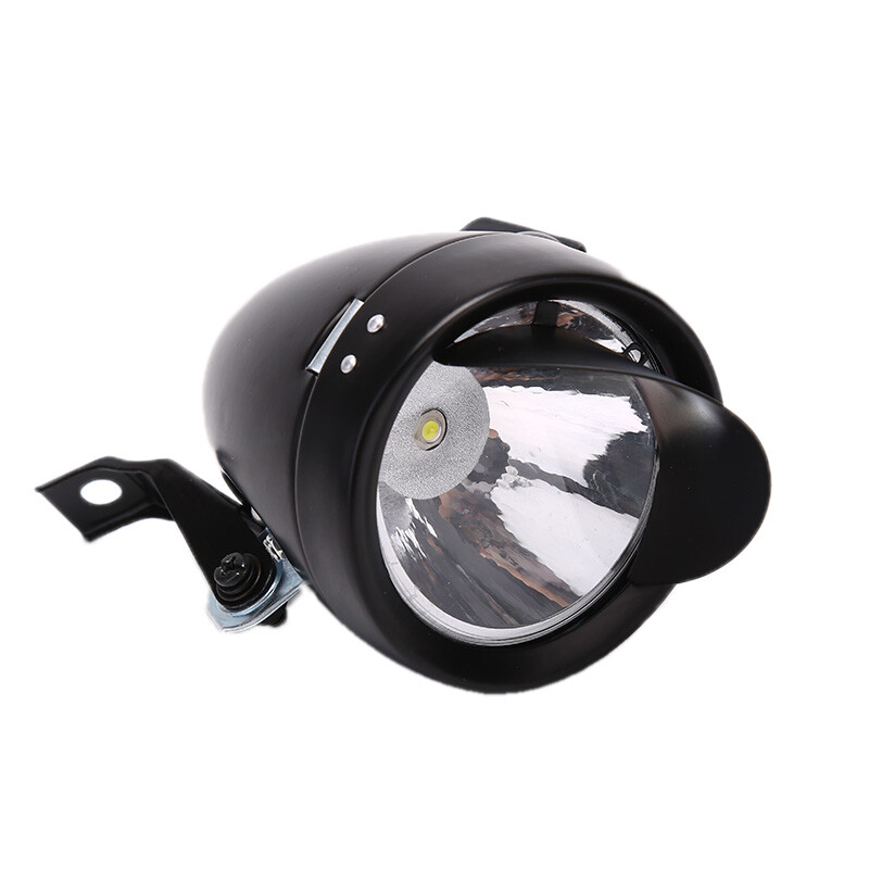 Classic 200LM LED Vintage Bike Headlight Bicycle Retro Head Light Front ...