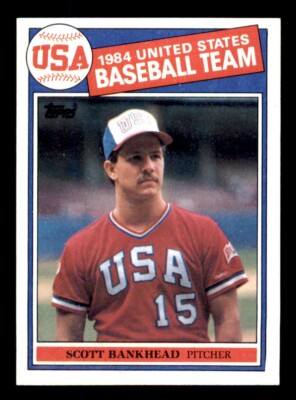 1985 Topps Baseball #393 Scott Bankhead (84 USA BB Team) VG/EX | eBay