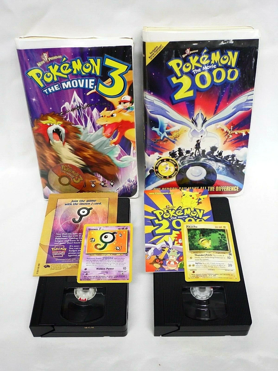 Pokemon The Movie 2000 Vhs