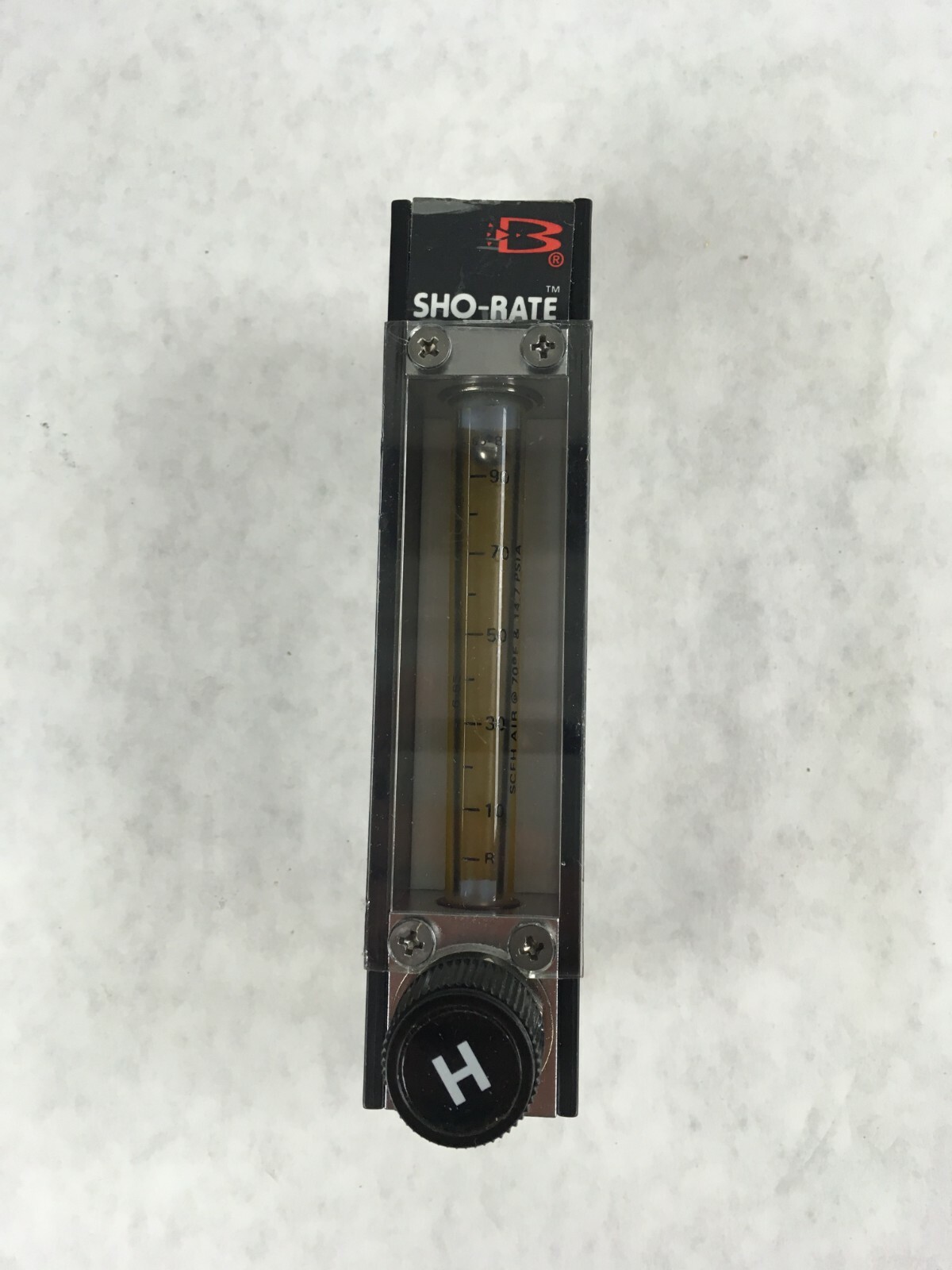 BROOKS INSTRUMENT 1350EEB6CKF1A SHO-RATE Flow Meter | eBay