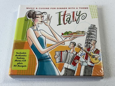 Italian Music & Cuisine for Dinner with a Theme Italy / CD + 20 Recipes ...