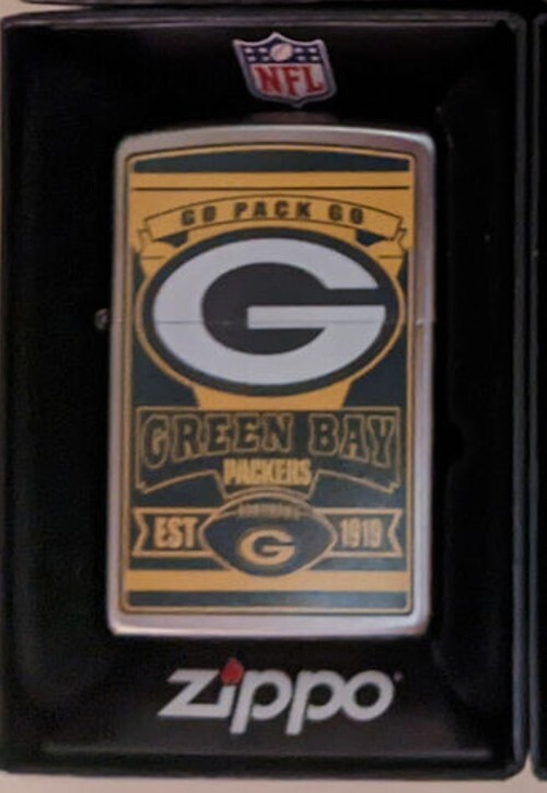 Sharp Limited Production NFL Green Bay Packers Established 1919 Zippo ...